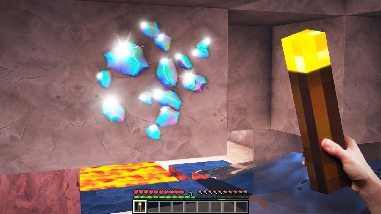 Minecraft UHC but with realistic physics.. - Minecraft videos