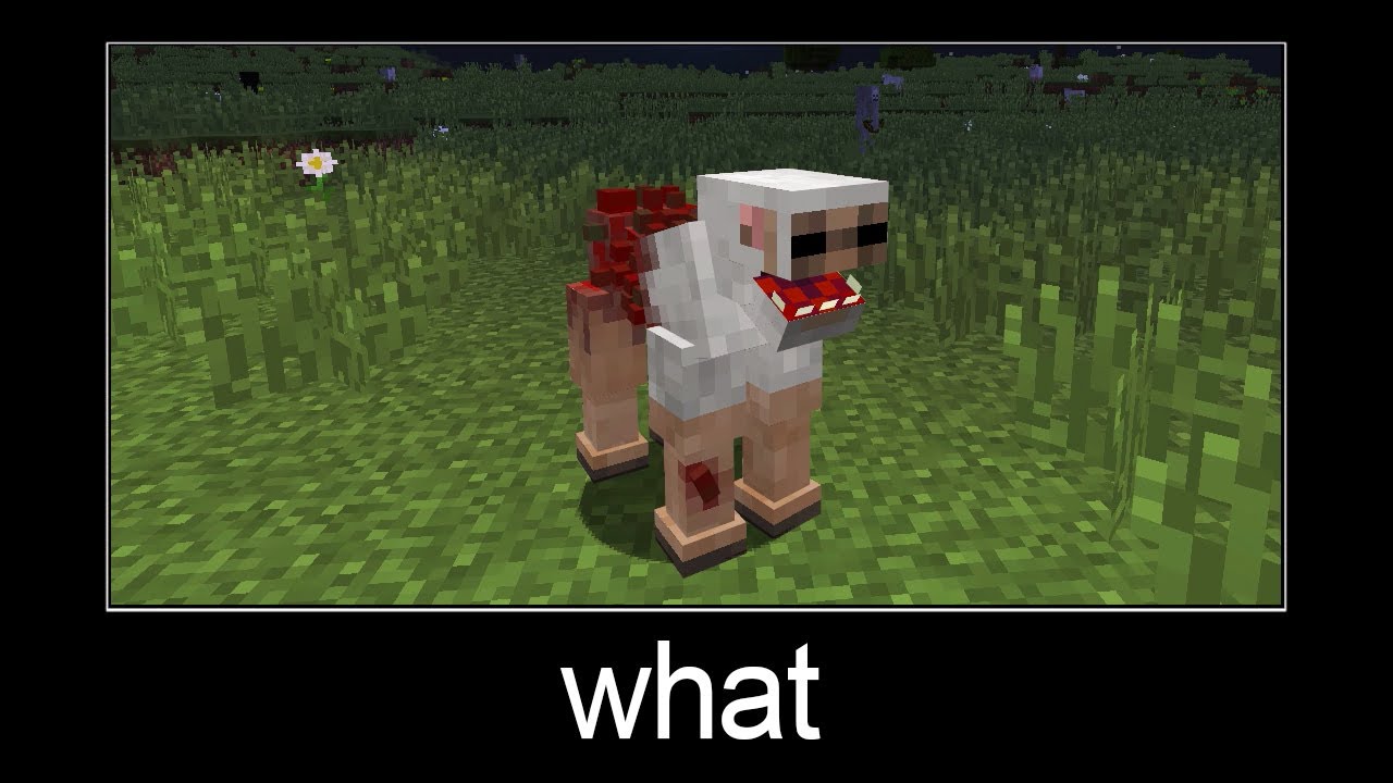 Minecraft wait what meme part 107 (zombie sheep) - Minecraft videos