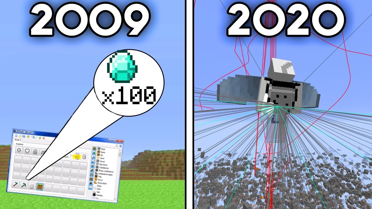 Minecraft's History of Hacks - Minecraft videos