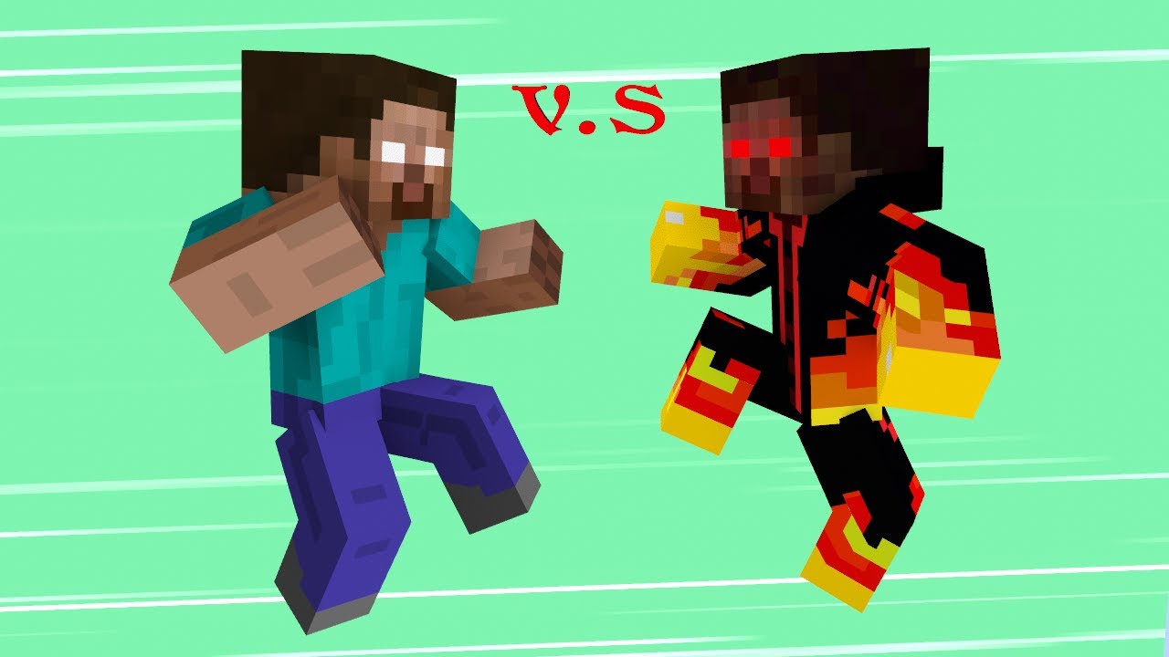 Monster School vs Bad Guys : Hidden Boss 1 - Epic Fight Minecraft ...