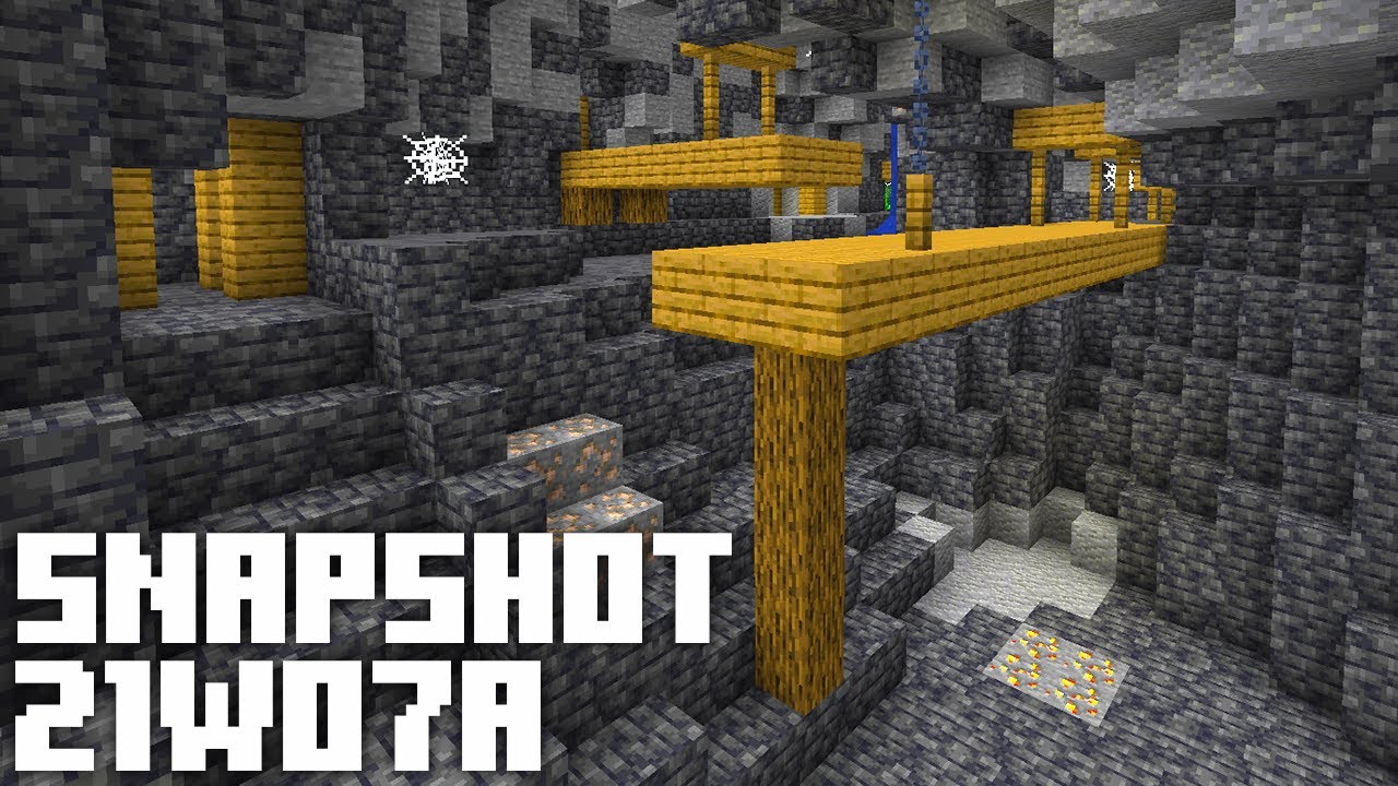 NEW GRIMSTONE, ORE GENERATION, & TEXTURES! (Minecraft Snapshot 21w07a ...