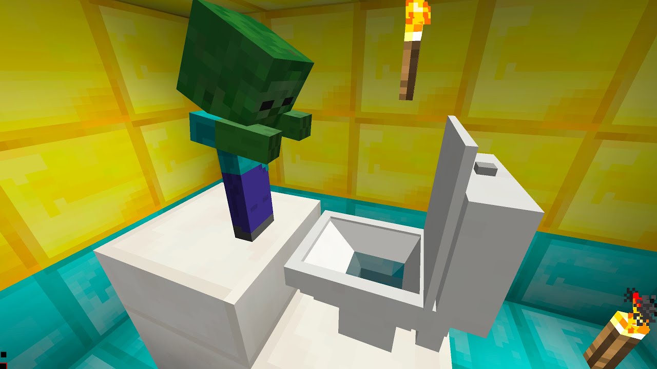 One day in the life of Little Zombie - by Razzy Show - Minecraft videos