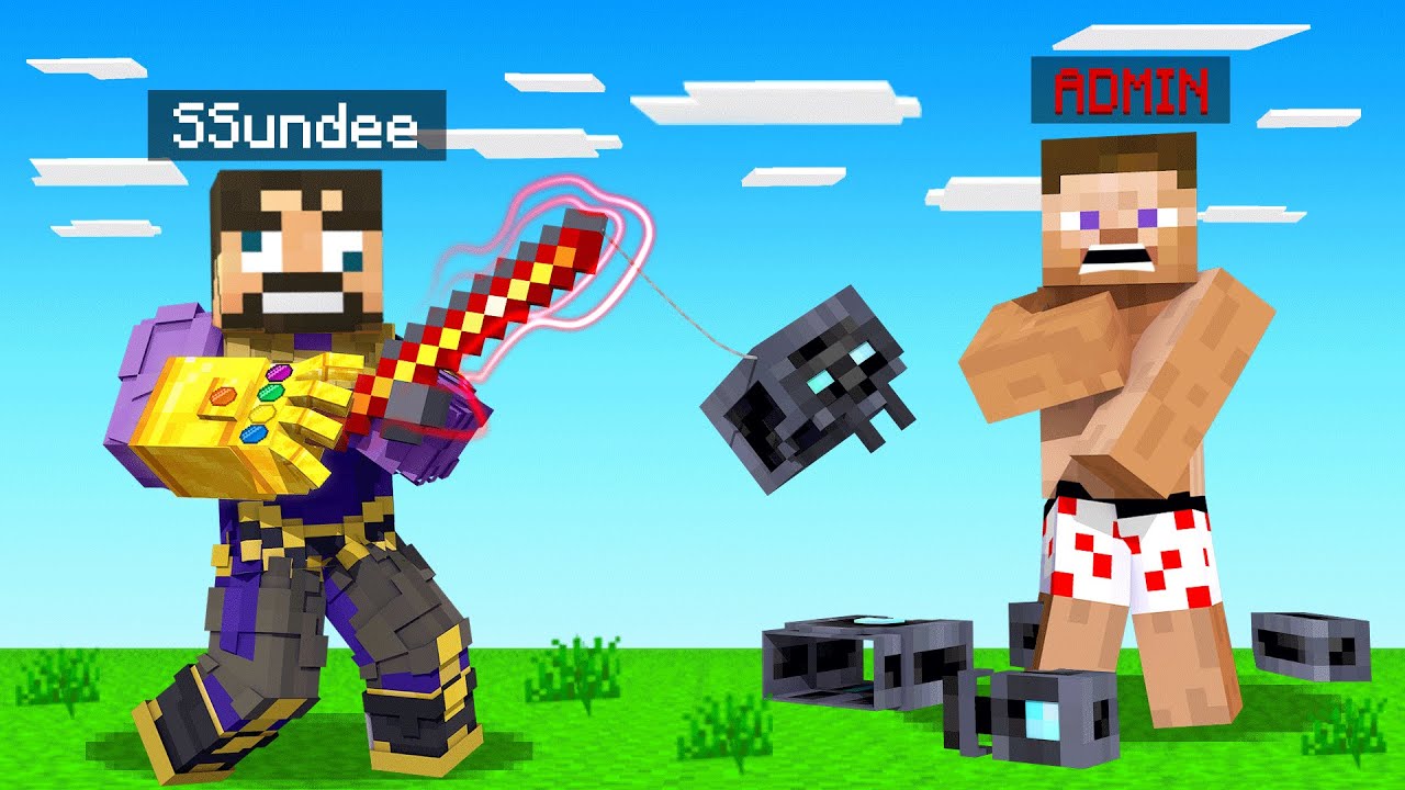 STEALING The MOST POWERFUL THANOS *ADMIN* WEAPON in Insane Craft ...