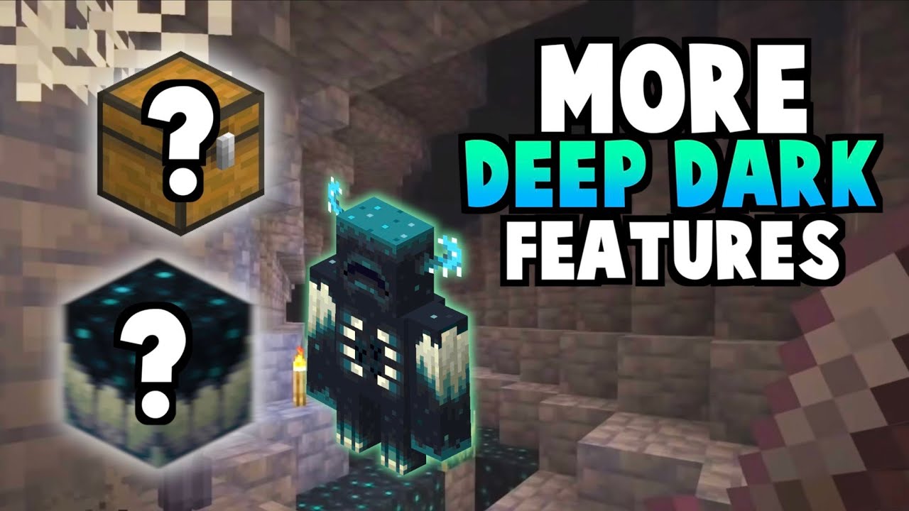 The Deep Dark Has MORE FEATURES In Minecraft 1.18 - Minecraft videos