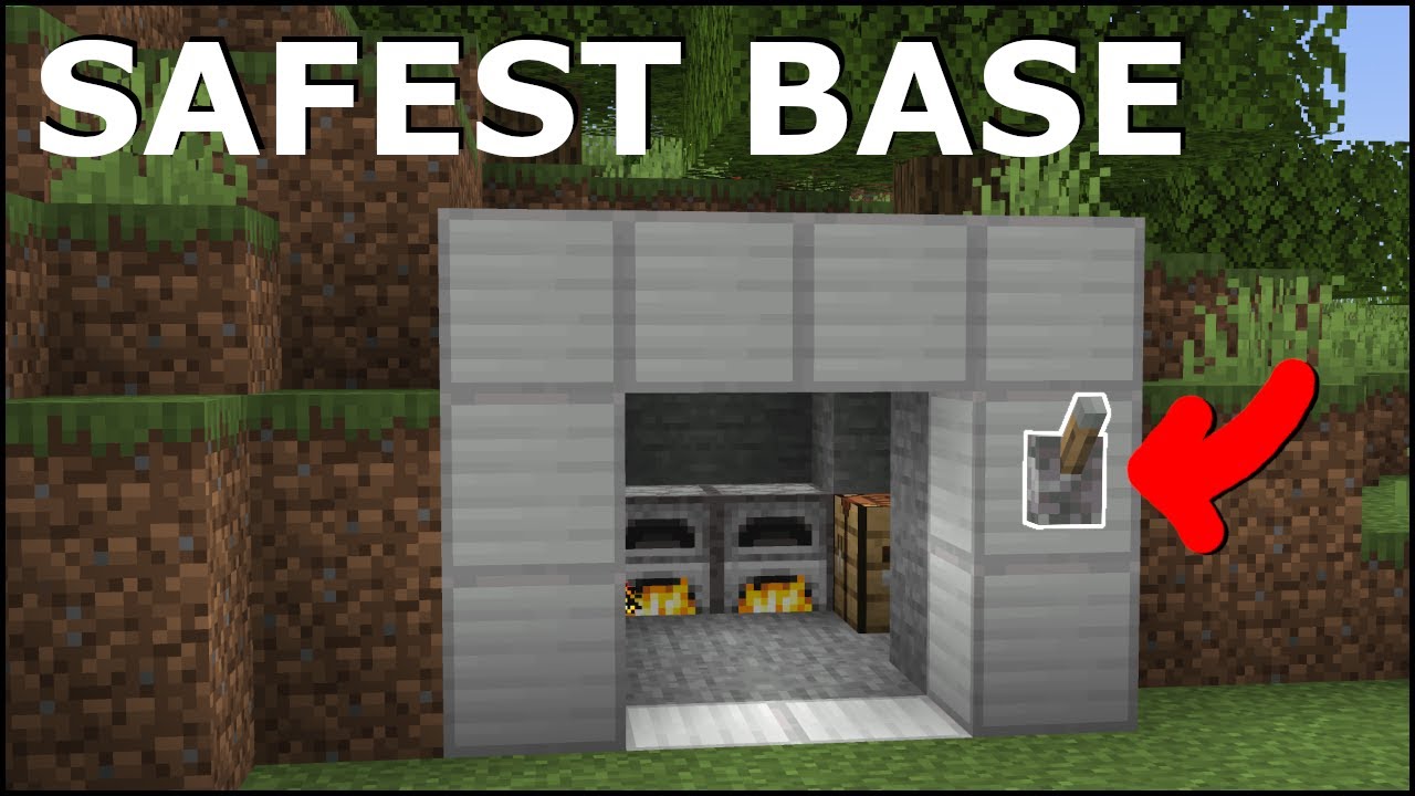 The Most SAFEST Base in Minecraft! - Minecraft videos