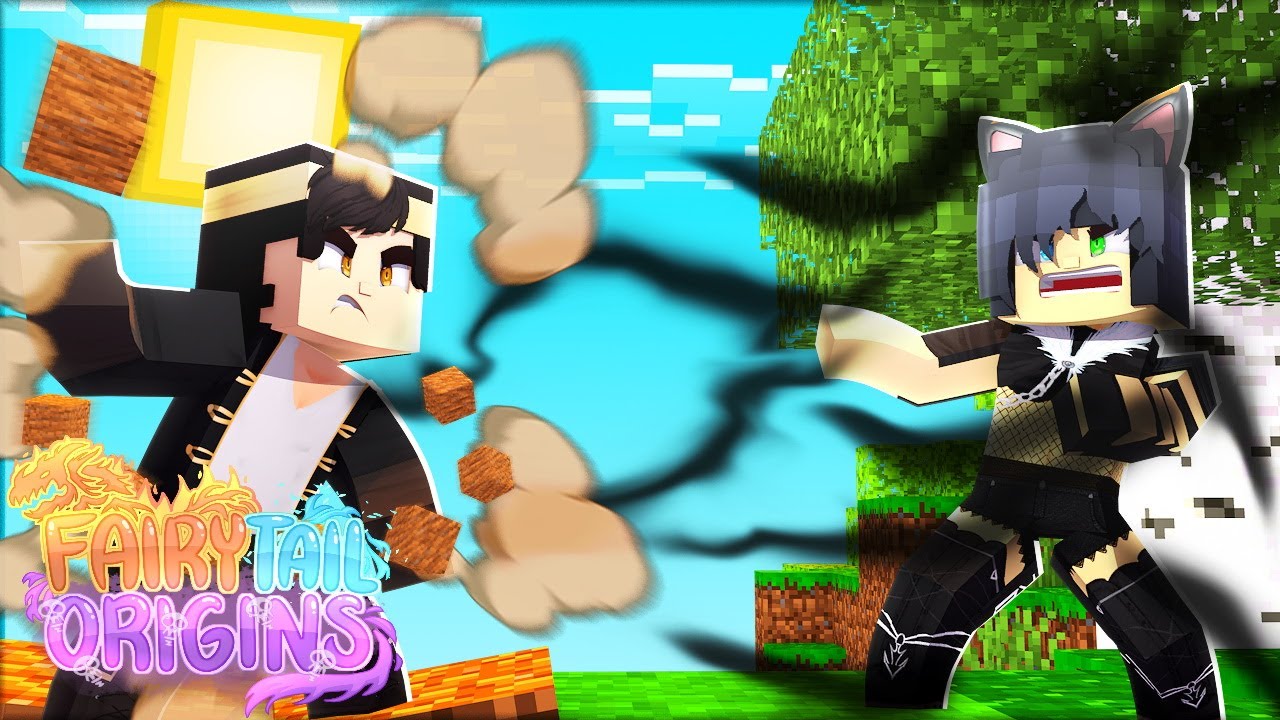 Training With Mania | Minecraft Fairy Tail Origins| (Magic Minecraft ...
