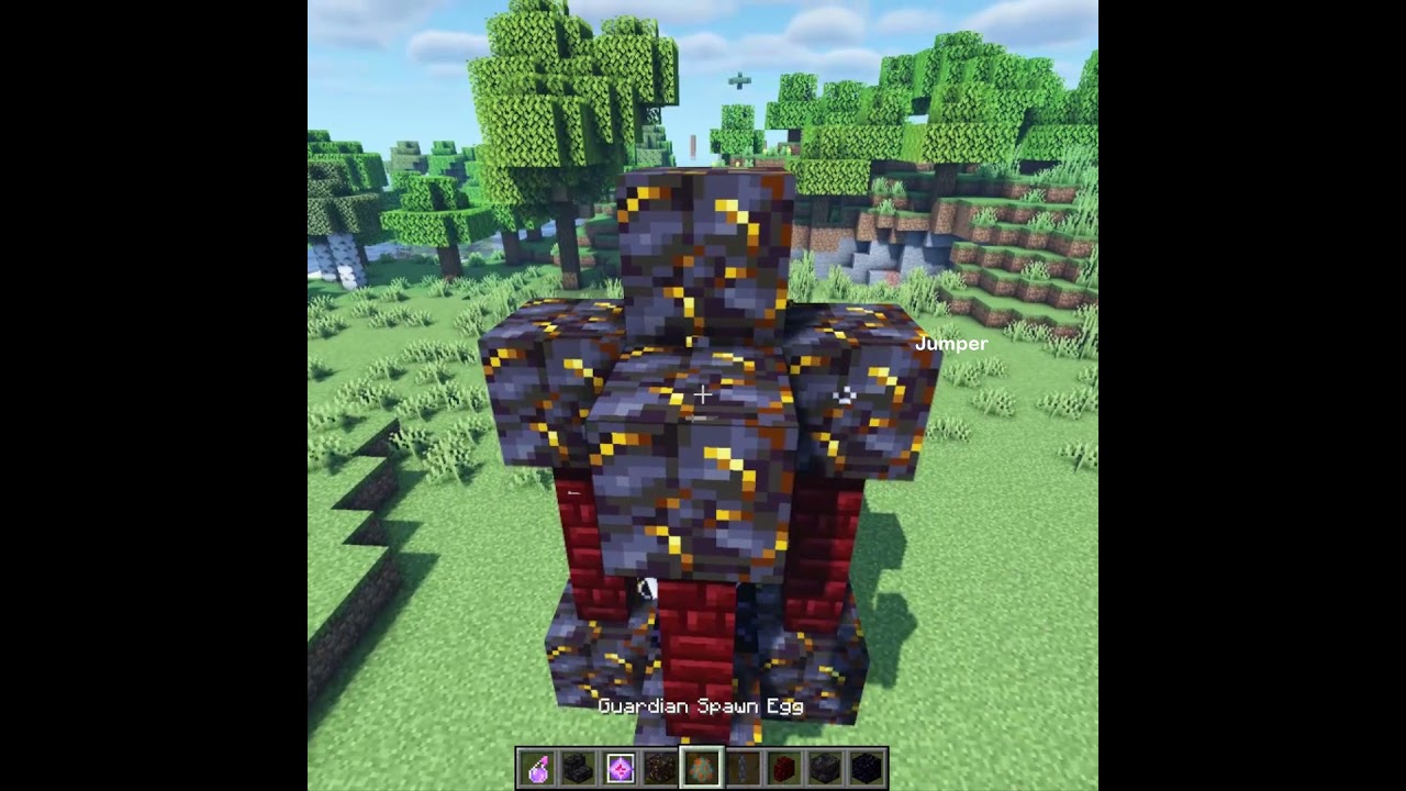 Trying Minecraft Viral Tik Tok Part 2 #Shorts - Minecraft videos