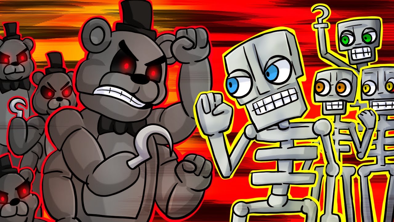 Animatronic War! | Minecraft FNAF Roleplay - Minecraft videos