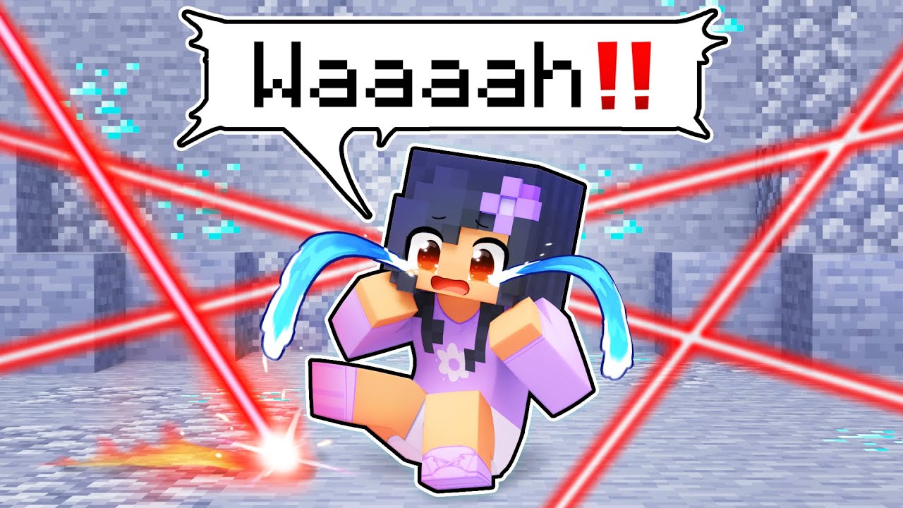 Baby APHMAU is in DANGER In Minecraft! - Minecraft videos