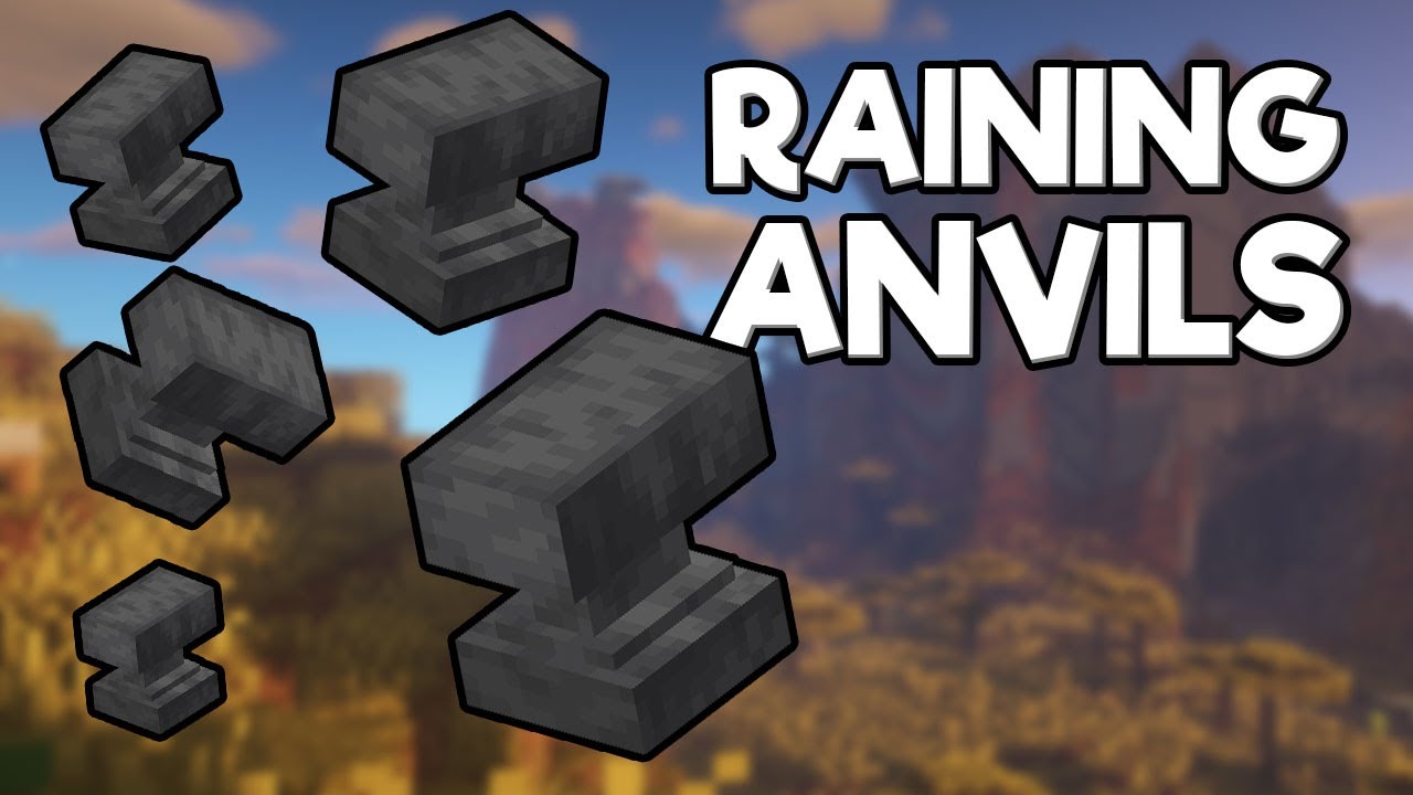 DEATH by ANVILS Funny Minecraft Moments - Minecraft videos