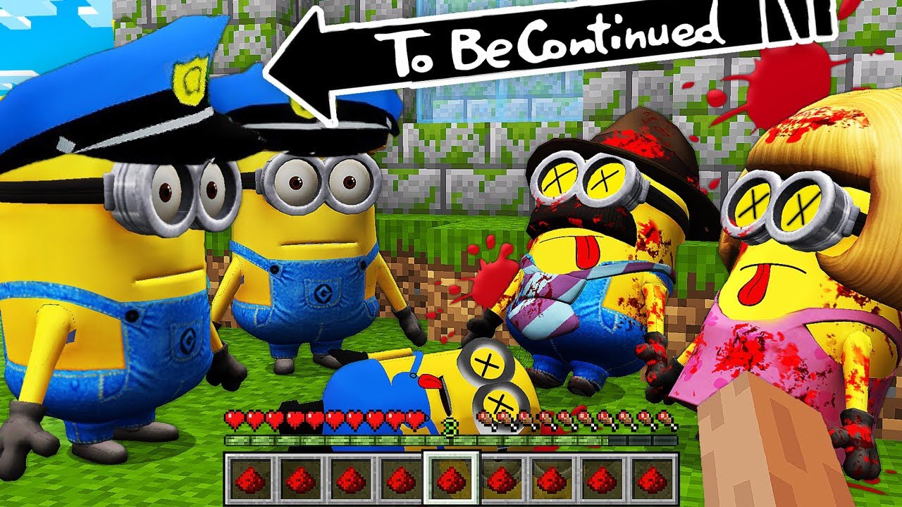 DON'T PLAY WITH MINIONS FAMILY in MINECRAFT ! Scary Minion vs Minions ...