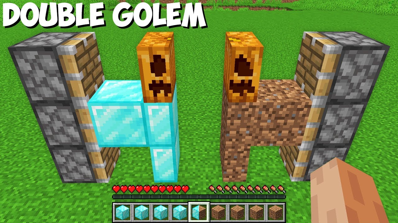 How To Make A Diamond Golem In Minecraft Nintendo Switch at Isla ...