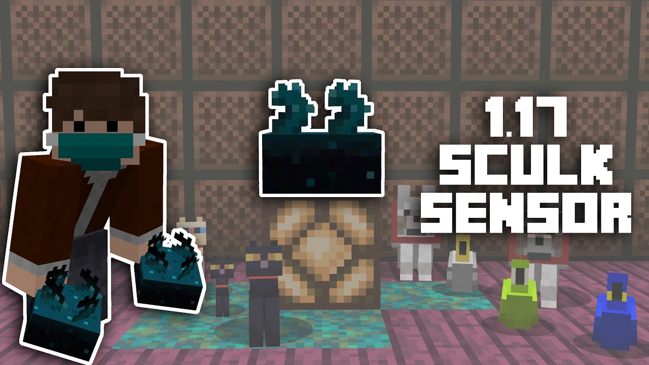 I MADE MINECRAFT 1.17 SCULK SENSOR - Minecraft videos