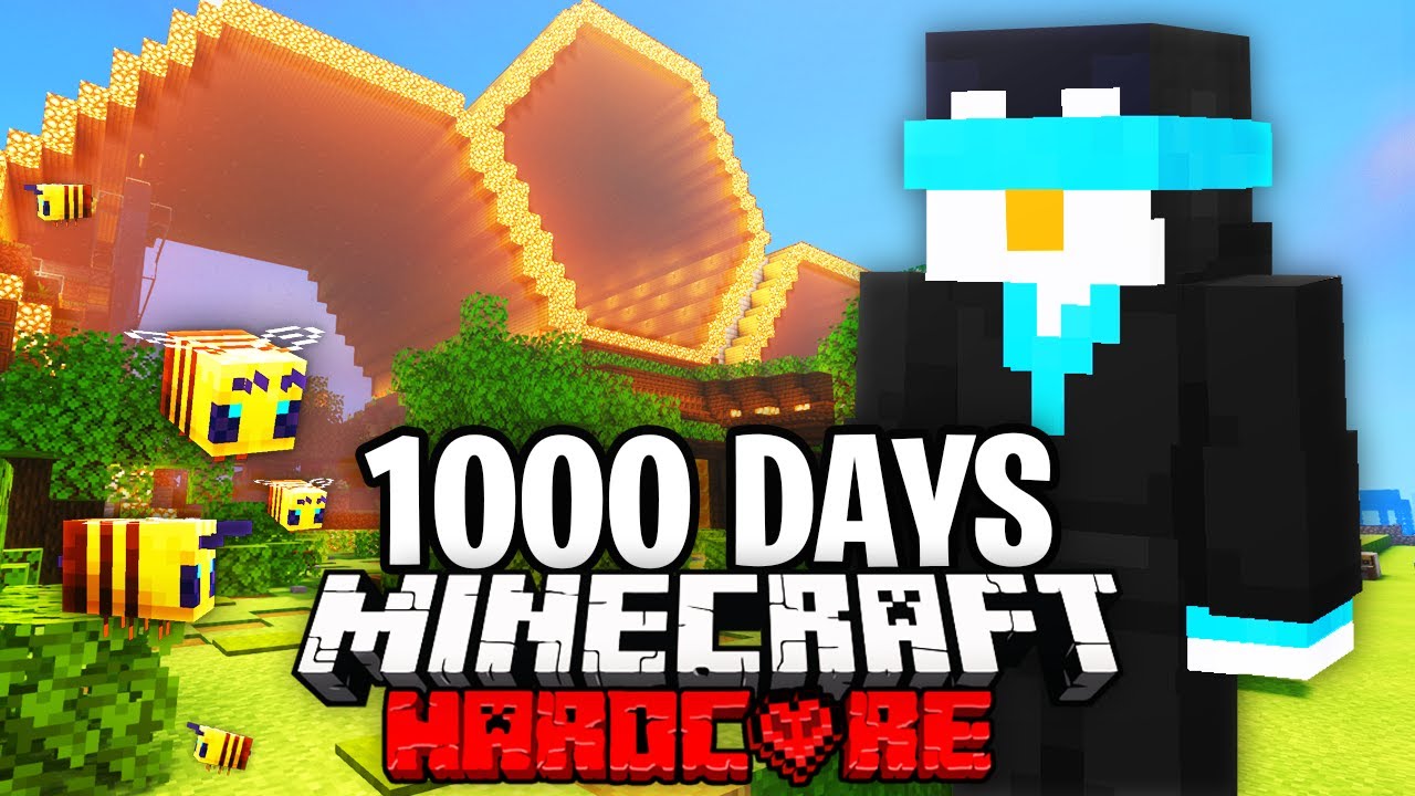 I Survived 1,000 Days in Hardcore Minecraft... Here's What Happened ...
