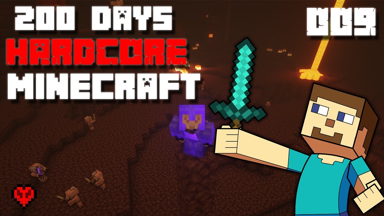 I Survived 200 Days In Minecraft Hardcore (#9) - Minecraft videos