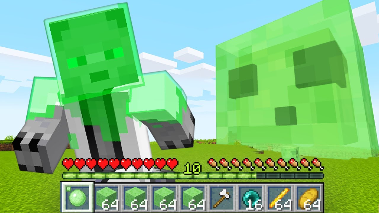 Me Paso Minecraft Pero soy de SLIME!! - Minecraft videos