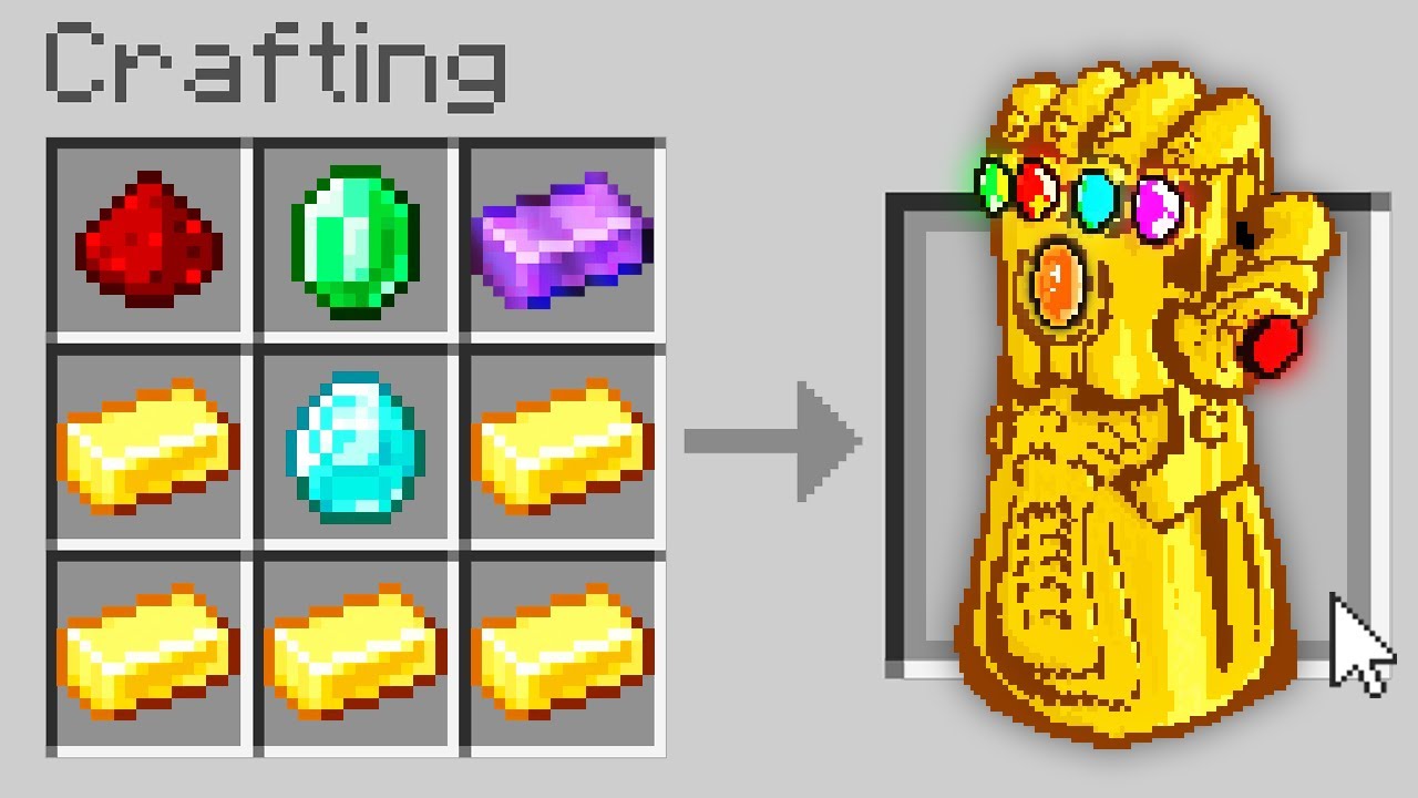 Minecraft, But There Are Custom Gauntlets... - Minecraft videos