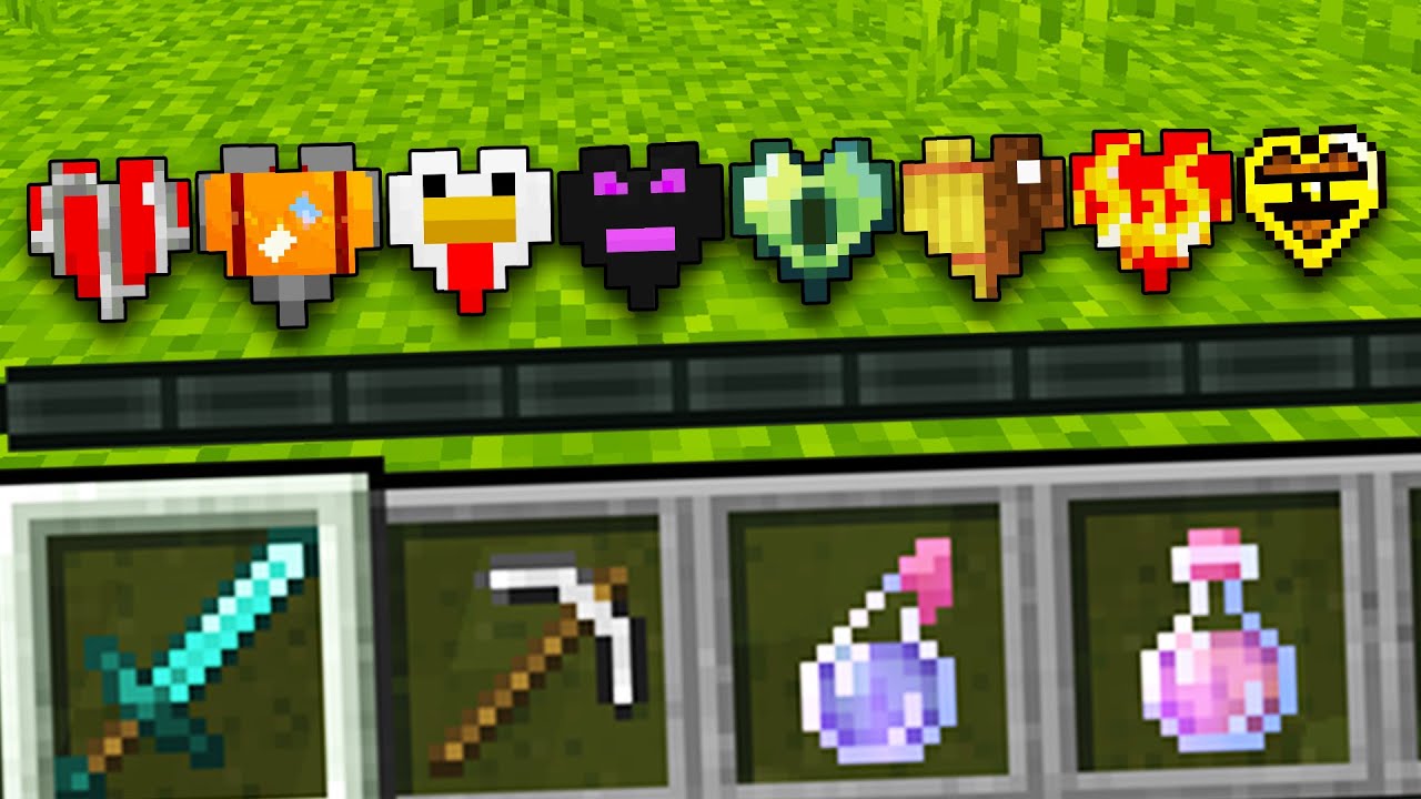 Minecraft But You Have Custom Hearts - Minecraft videos