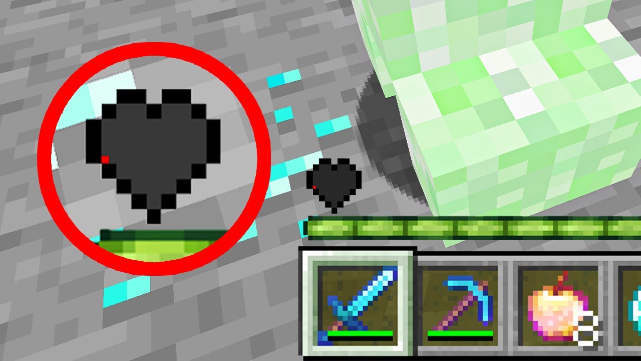 Minecraft, But You Only Have 0.1% Health... - Minecraft videos