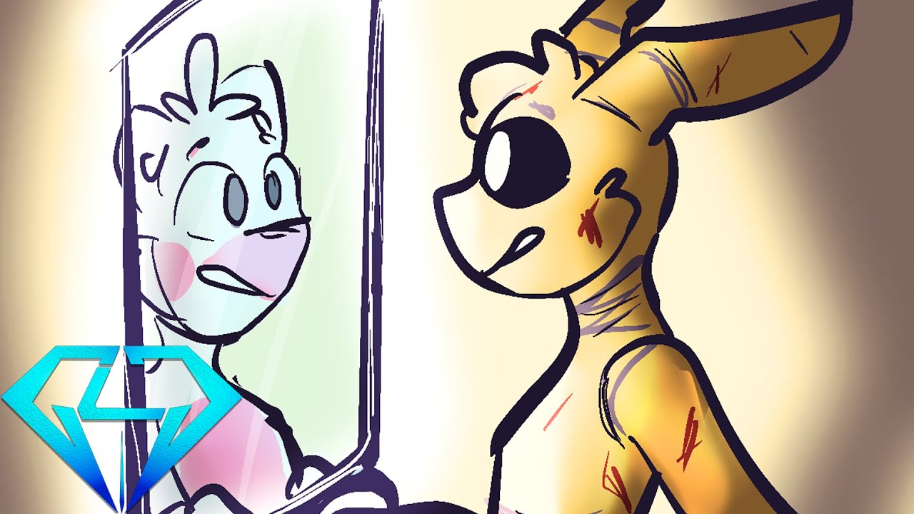 Minecraft FNAF: Springtraps secret magic mirror! (Minecraft Roleplay ...