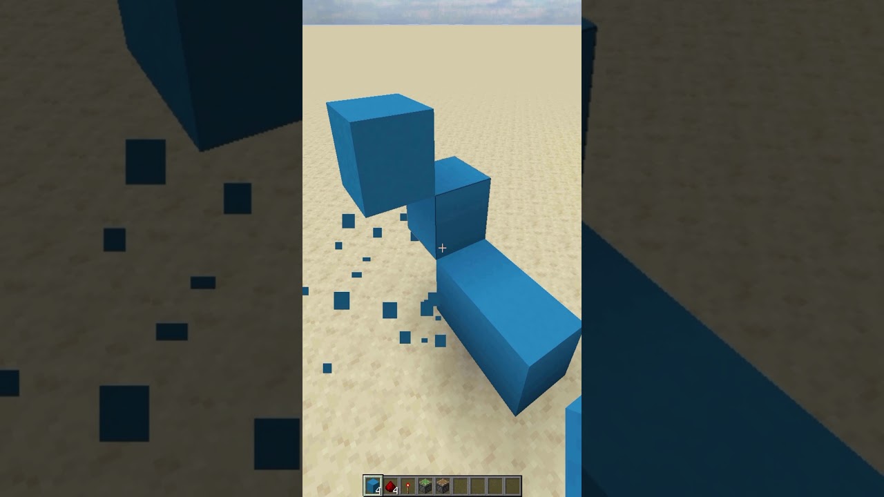 Minecraft SUPER Smart Piston in 32 Seconds #shorts - Minecraft videos