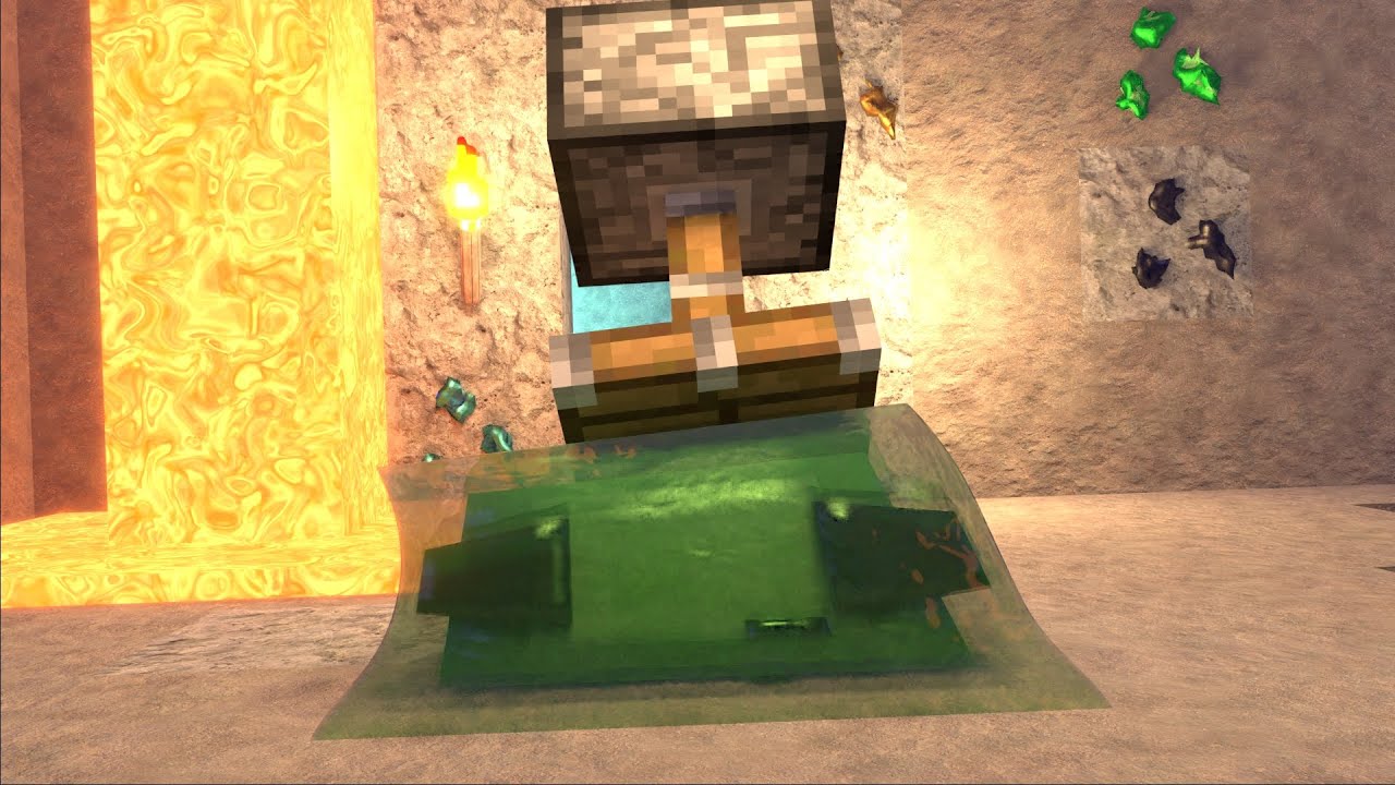 Minecraft Sticky Piston #Shorts - Minecraft videos