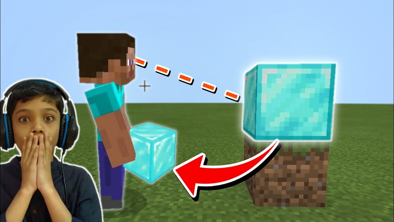 Minecraft, but you get every block you look - Minecraft videos