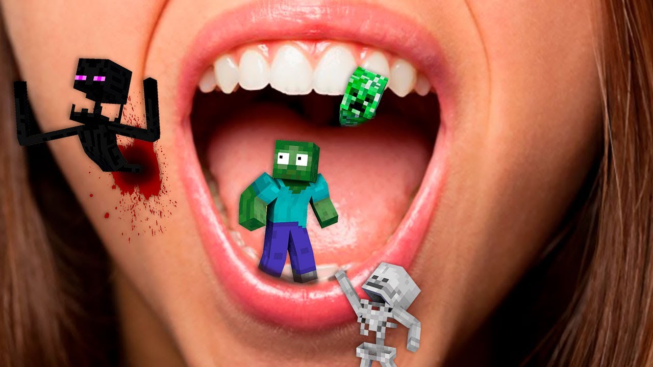 Monster School : REAL LIFE TINY MONSTERS CHALLENGE - Minecraft ...