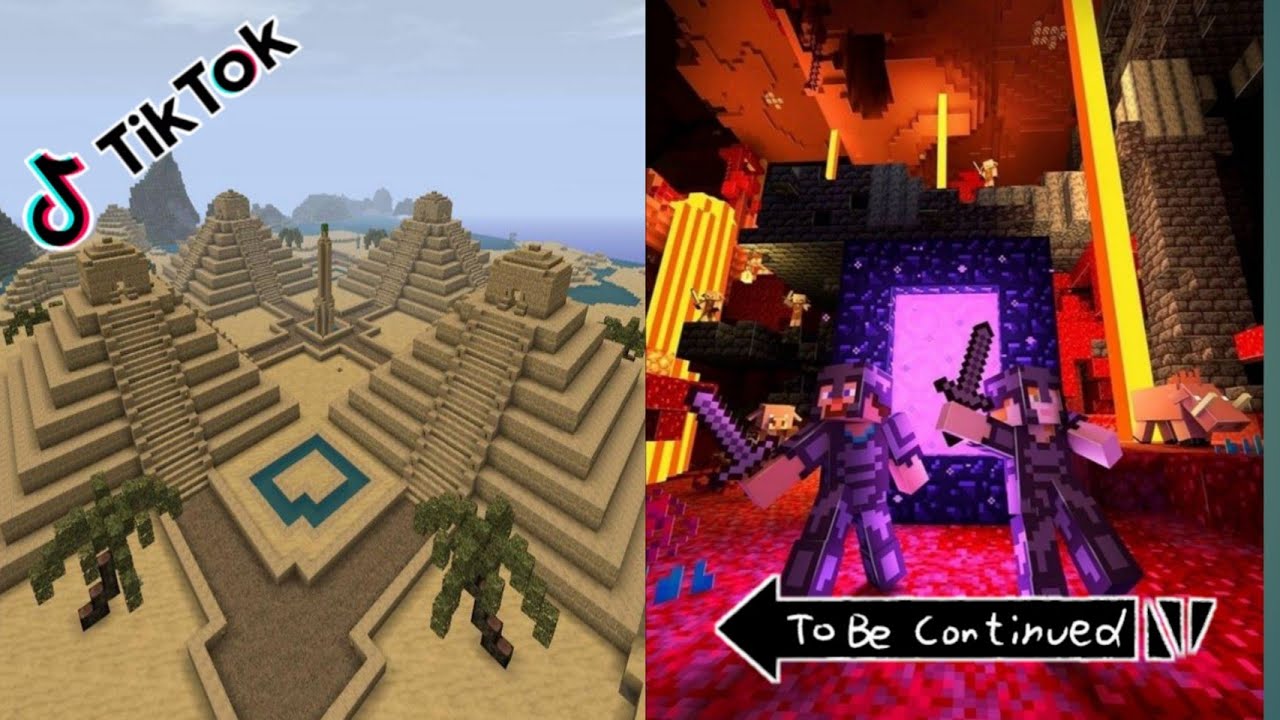 TIK TOK + MINECRAFT MEMES COMPILATION...[#13] - Minecraft videos