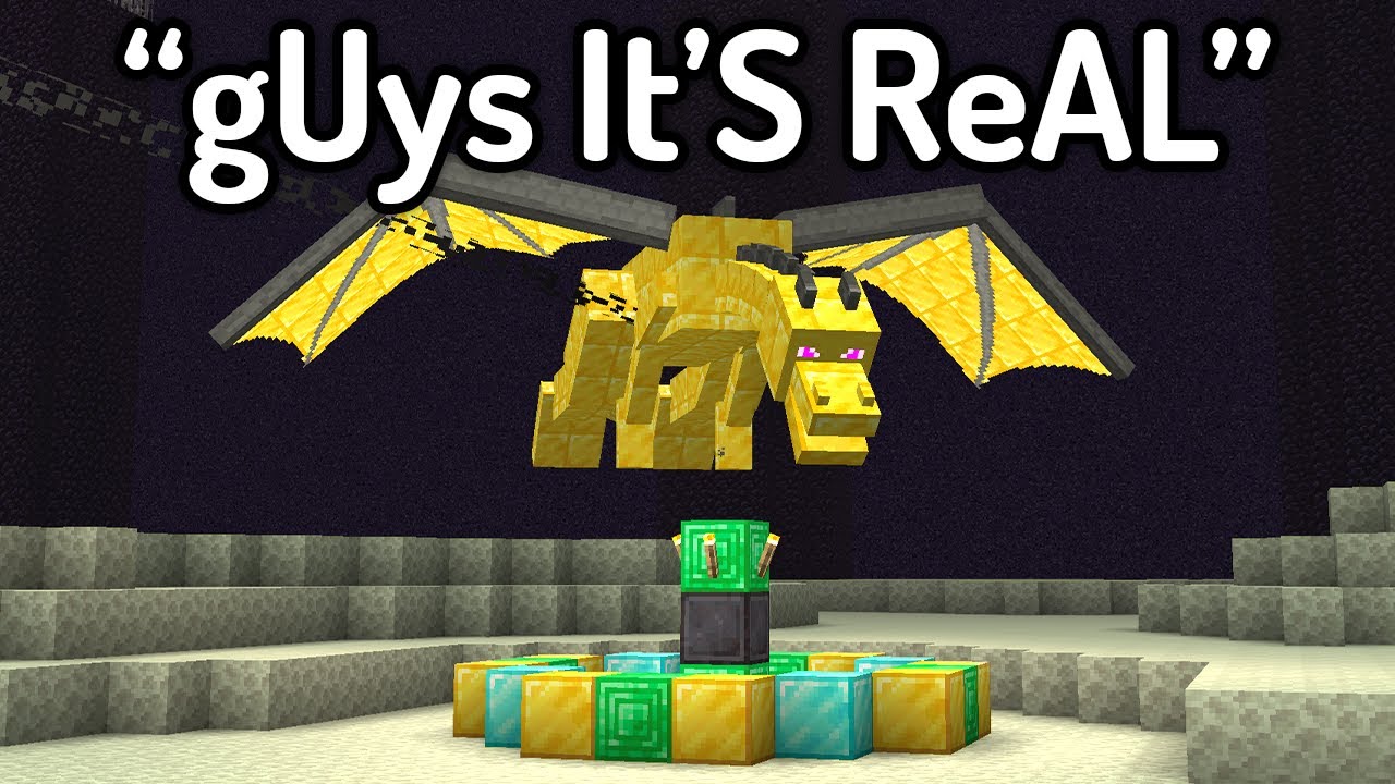 The FUNNIEST FAKE Minecraft Speedruns... - Minecraft videos