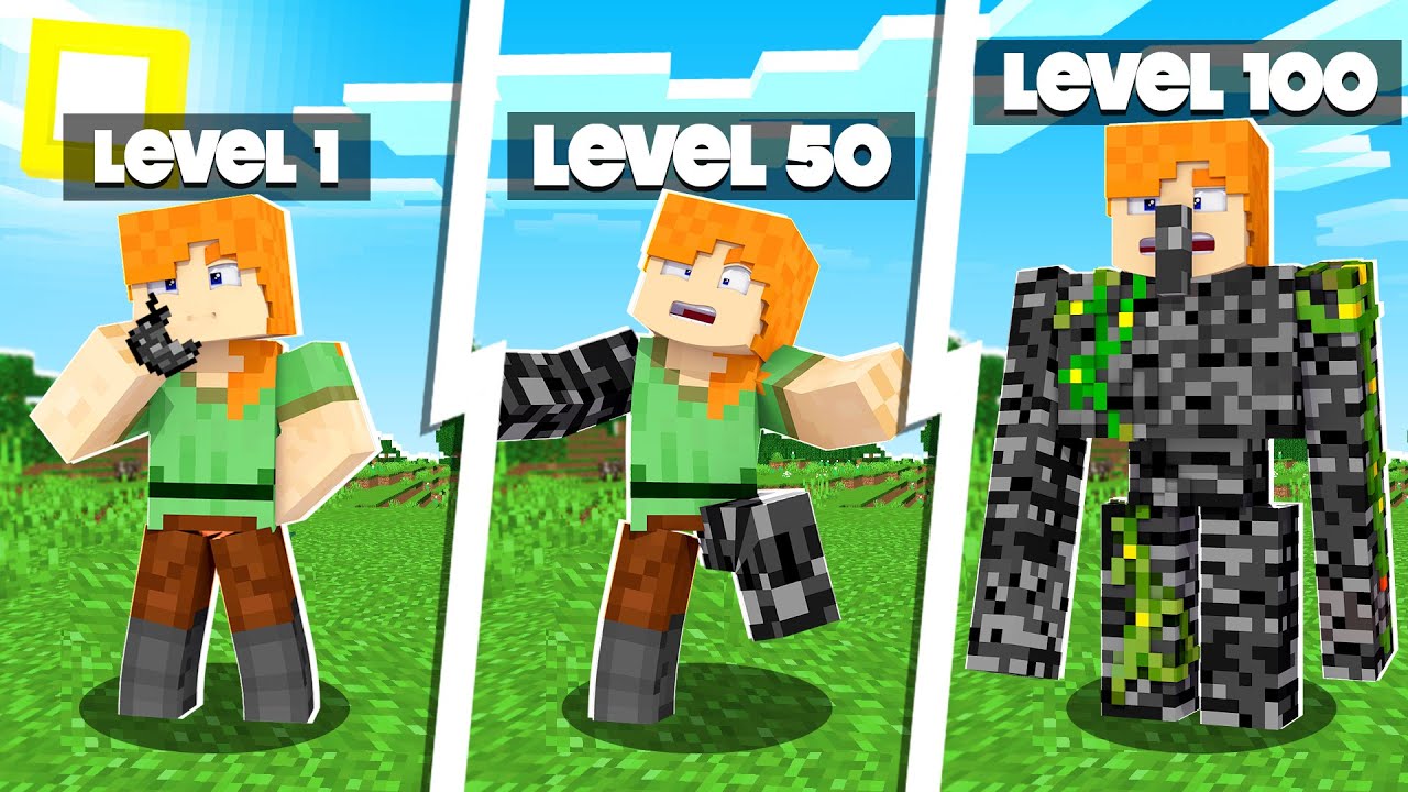 UPGRADING TO BEDROCK GOLEM IN MINECRAFT! - Minecraft videos