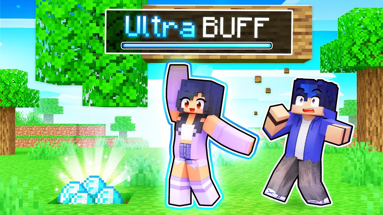 Aphmau Got ULTRA BUFF In Minecraft! - Minecraft videos