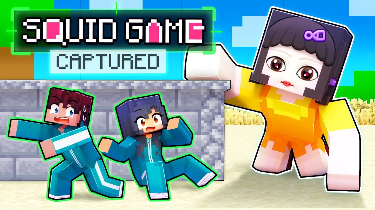 CAPTURED In SQUID GAME In Minecraft! - Minecraft videos