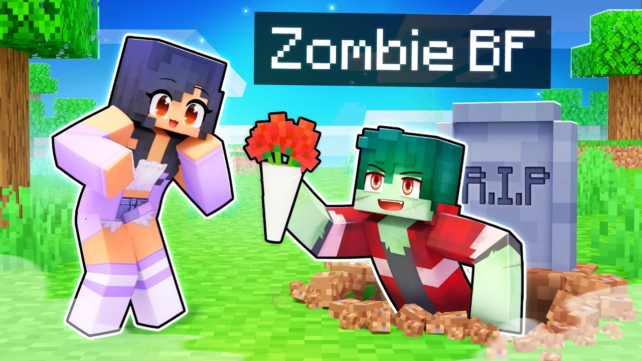 Dating A ZOMBIE Boyfriend In Minecraft! - Minecraft videos