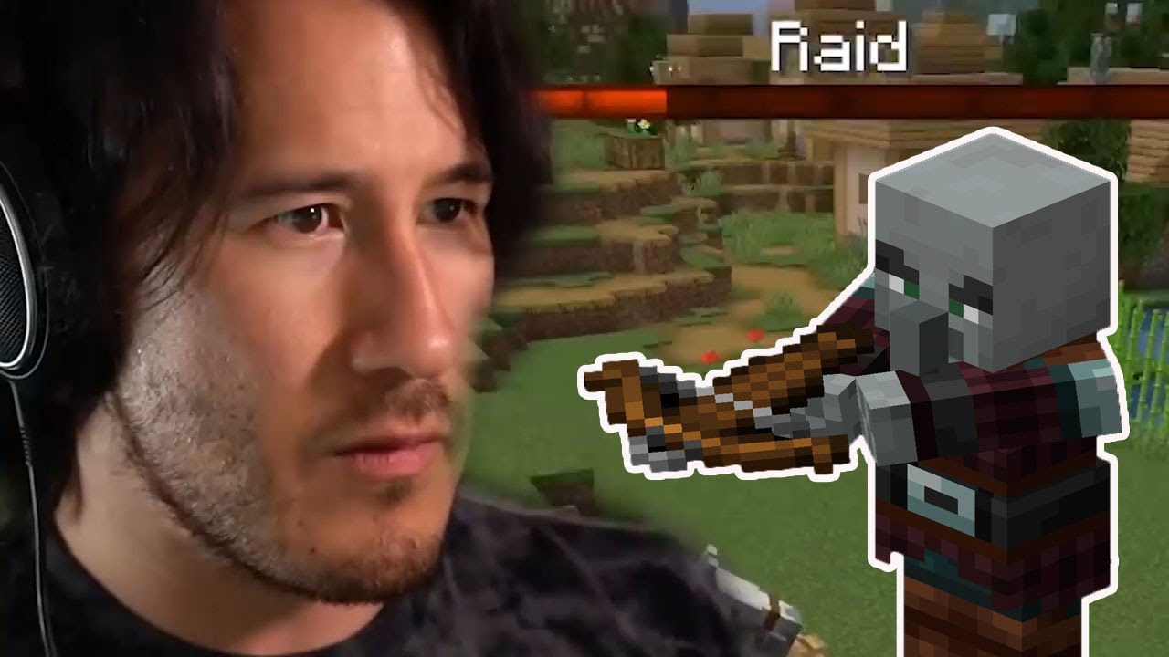 Gamers Reaction to First Seeing a Raid in Minecraft - Minecraft videos
