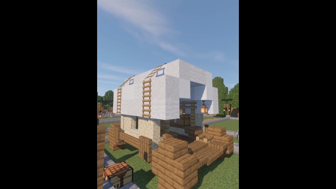 How To Build A Wagon In Minecraft! - Minecraft videos