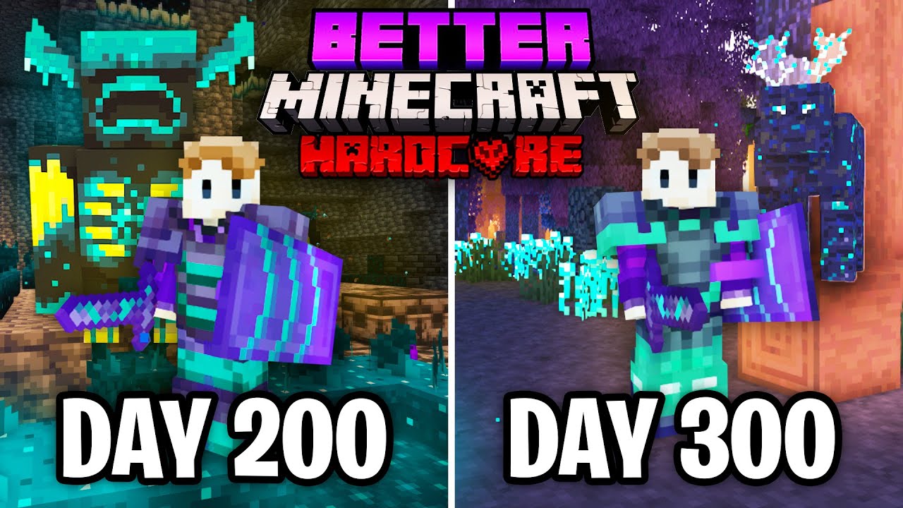 I Survived 100 Days in Better Minecraft... Here’s What Happened (Part 3 ...