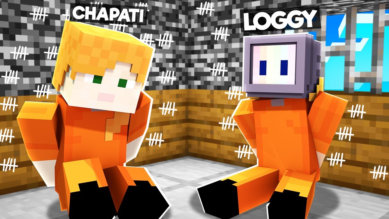 LOGGY IS TRAPPED INSIDE PRISON - Minecraft videos