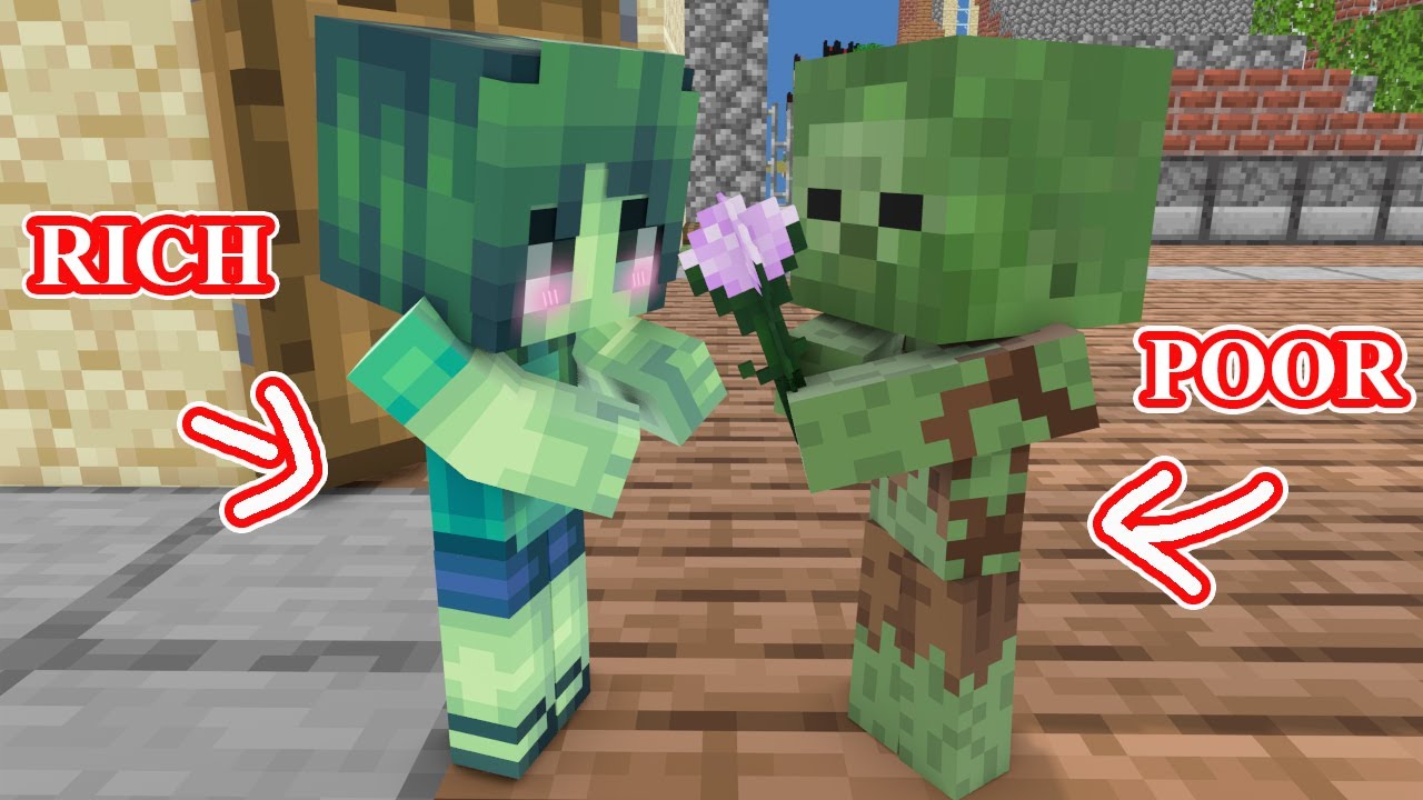 MONSTER SCHOOL : FRIENDSHIP BABY ZOMBIE RICH AND POOR - SAD STORY ...