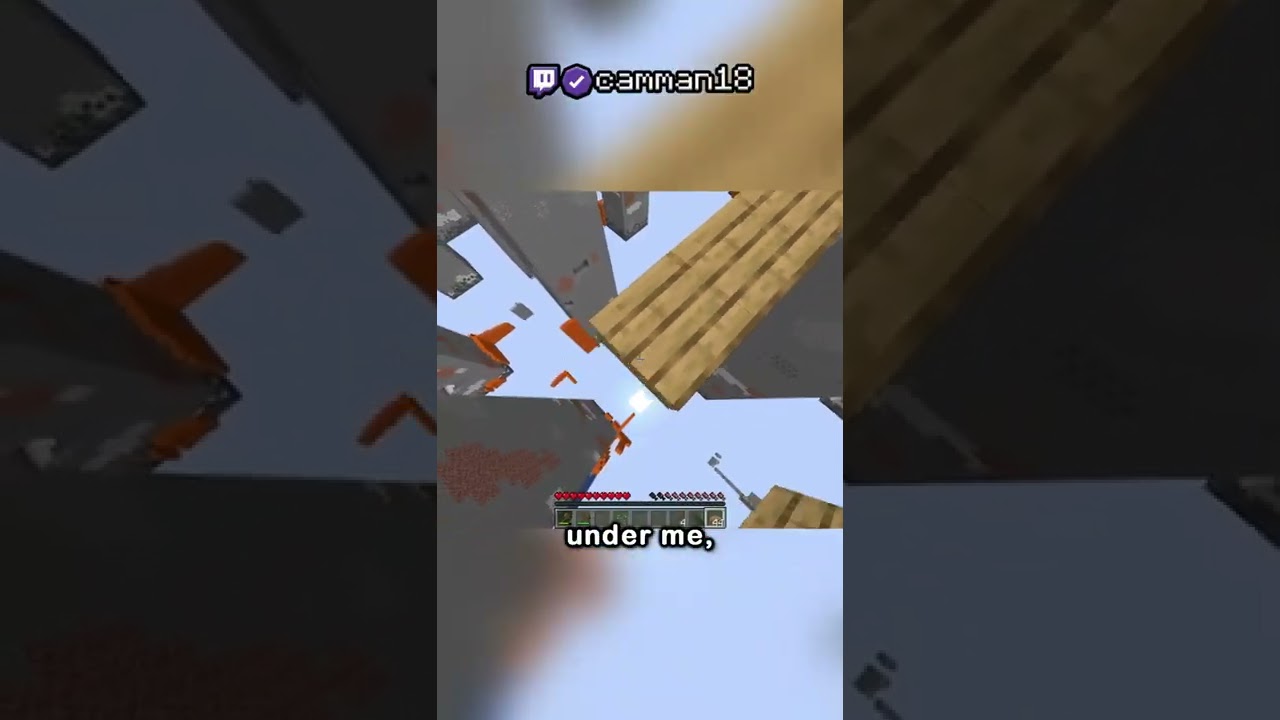 Minecraft, But Chunks Disappear... - Minecraft videos
