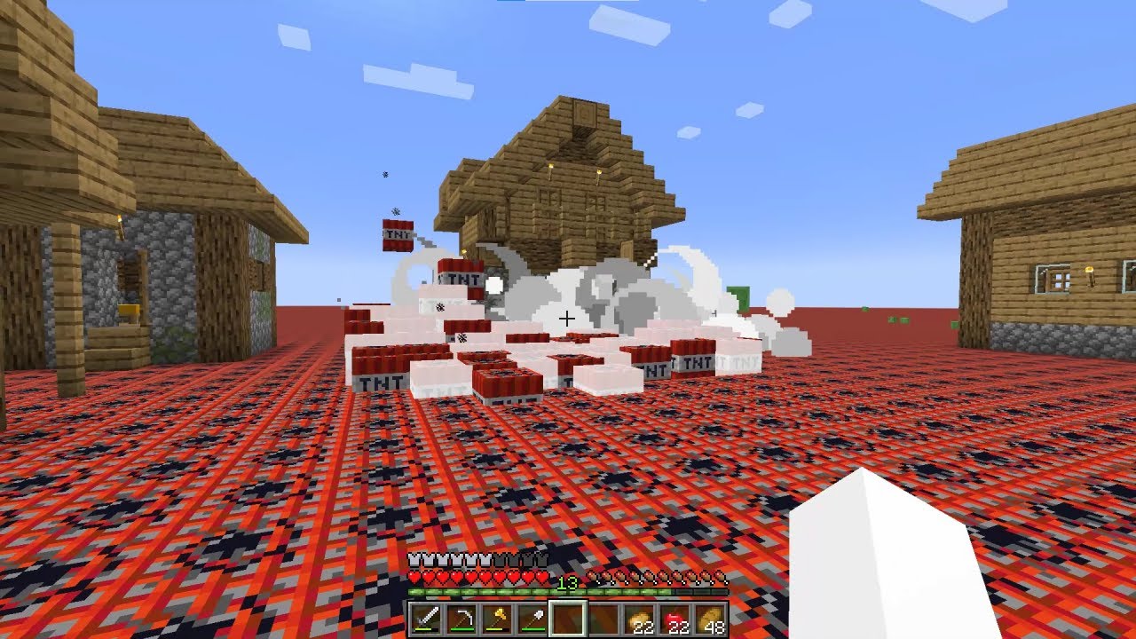 Minecraft, But The World is TNT... - Minecraft videos