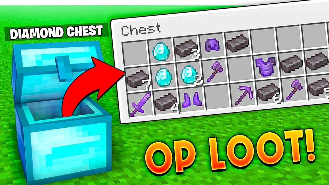 Minecraft But There are CUSTOM CHESTS... - Minecraft videos