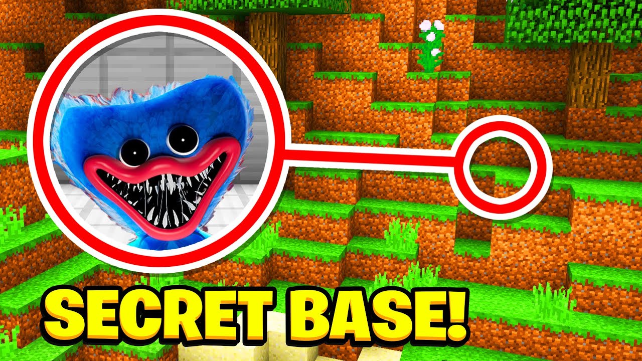 Minecraft: I FOUND POPPY PLAYTIMES SECRET BASE! (Ps3/Xbox360/PS4 ...