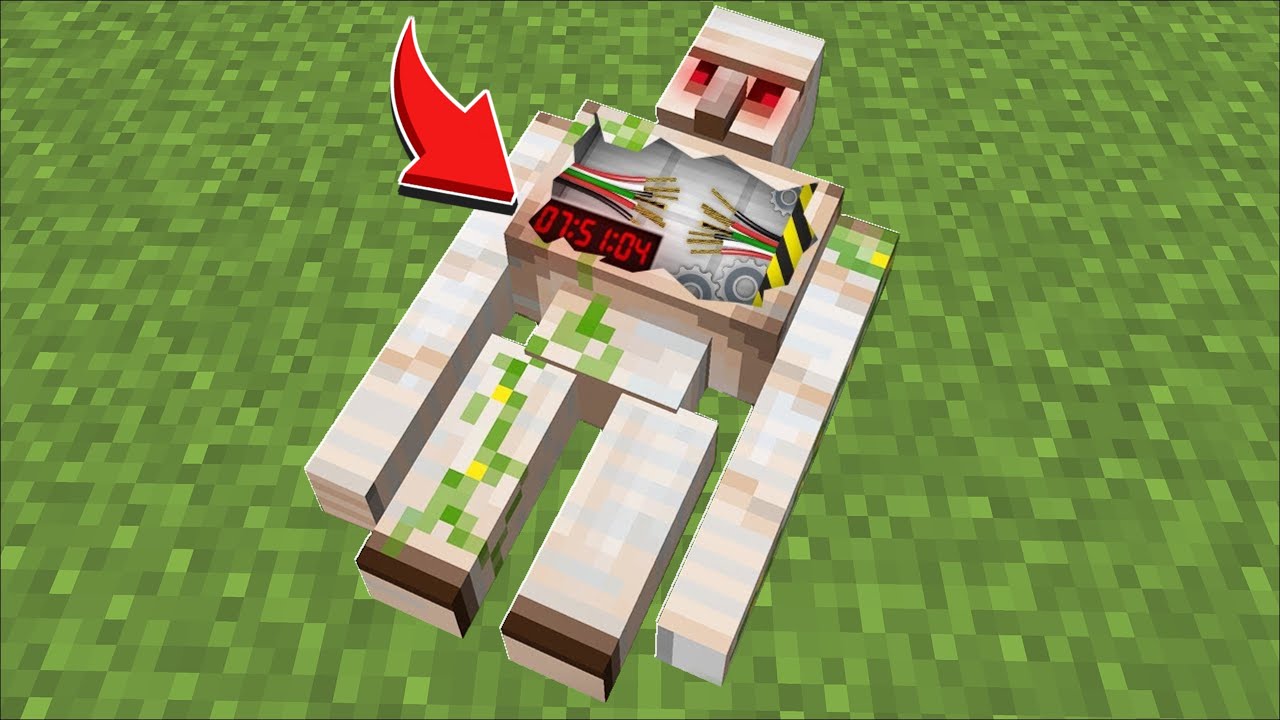 Minecraft TAKING DNA FROM A VILLAGE GOLEM MOD / SPAWN MORE GOLEMS TO ...