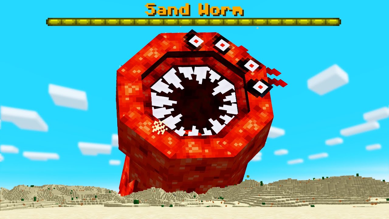 Minecraft but there are Desert Bosses - Minecraft videos