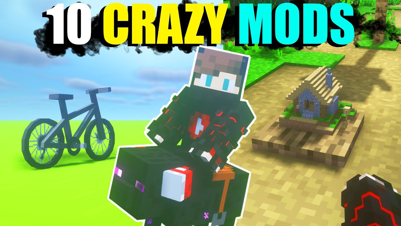 Minecraft craziest mod | Minecraft Hindi - Minecraft videos