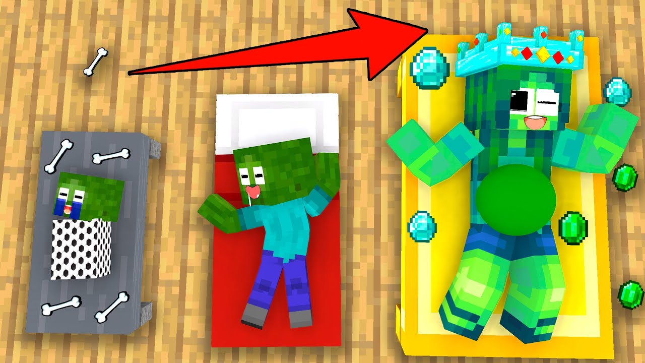 Monster School : Baby Zombie Have A Bad Mother - Sad Story - Minecraft ...