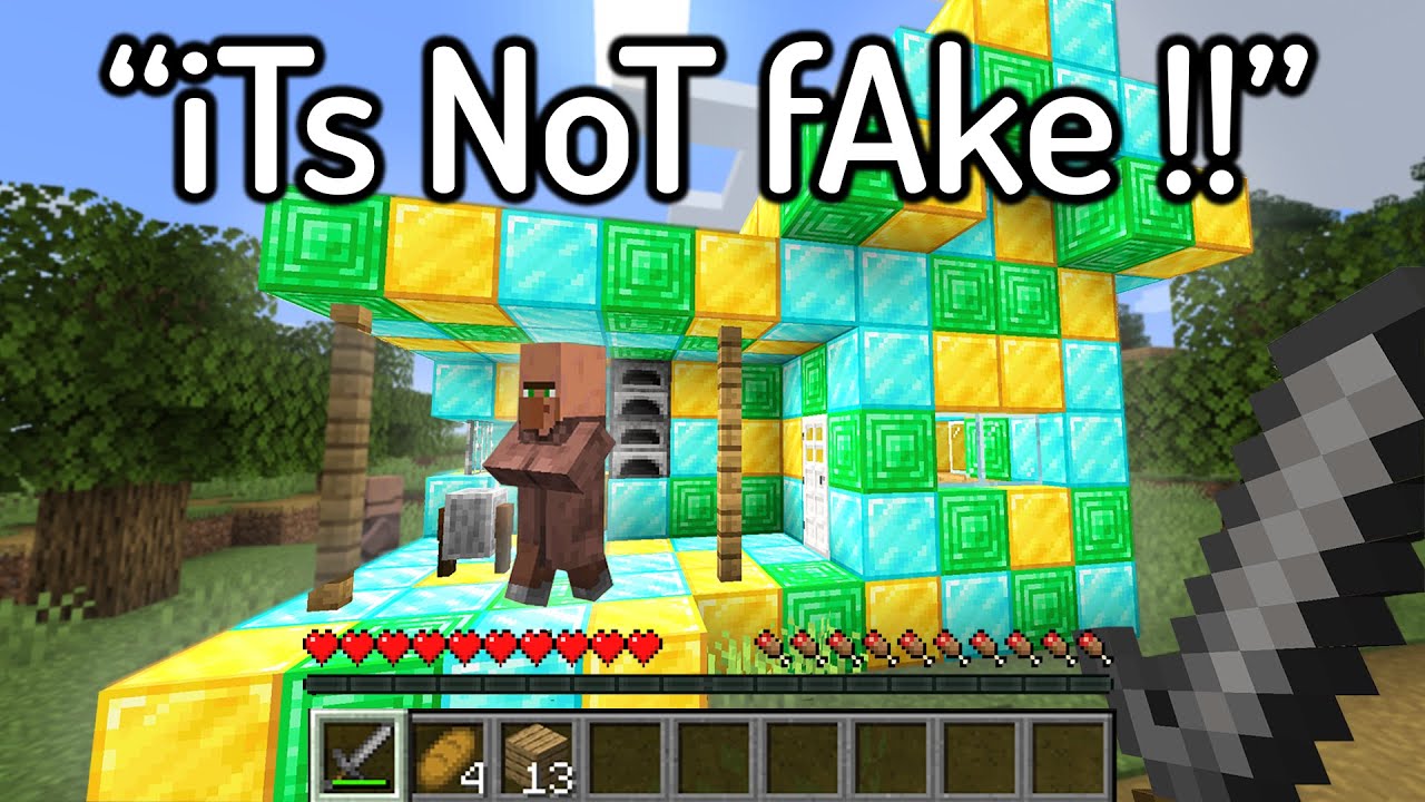 Most HILARIOUS FAKE Minecraft Speedruns Ever... - Minecraft videos