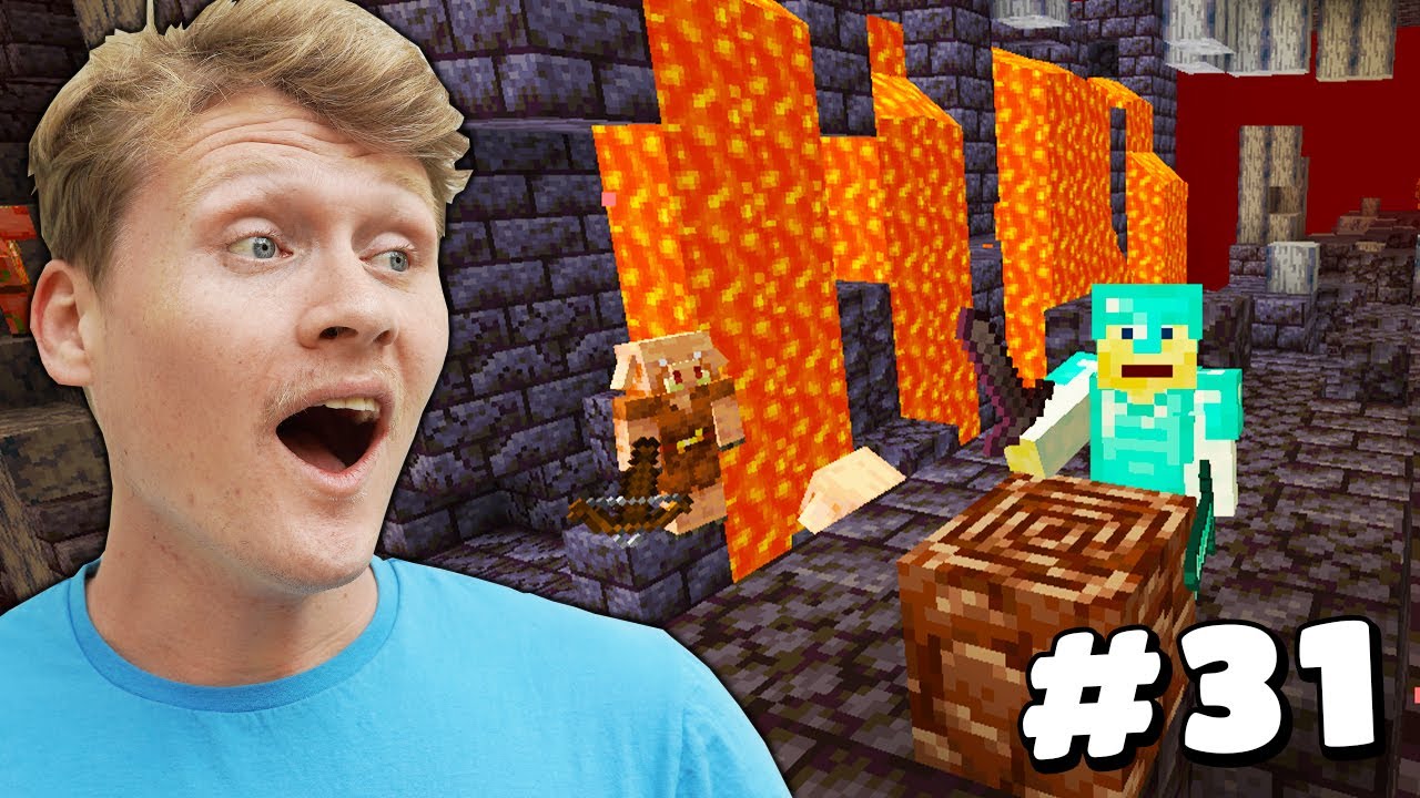 Raiding Nether Bastions! Minecraft #31 - Minecraft videos