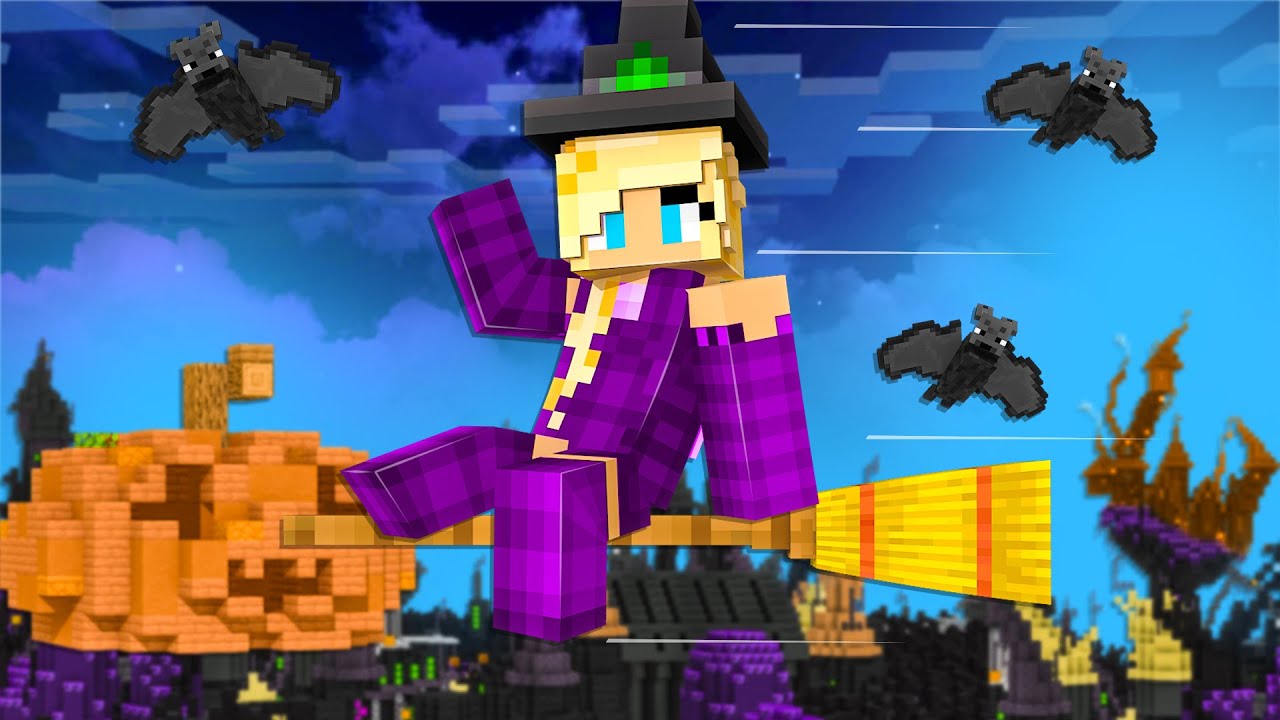 Saving HALLOWEEN TOWN In Minecraft! - Minecraft videos